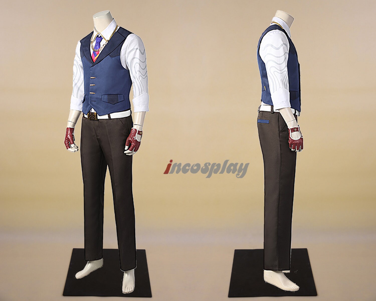 Game Valorant Chamber Cosplay Costume Valorant Uniform Outfits White ...