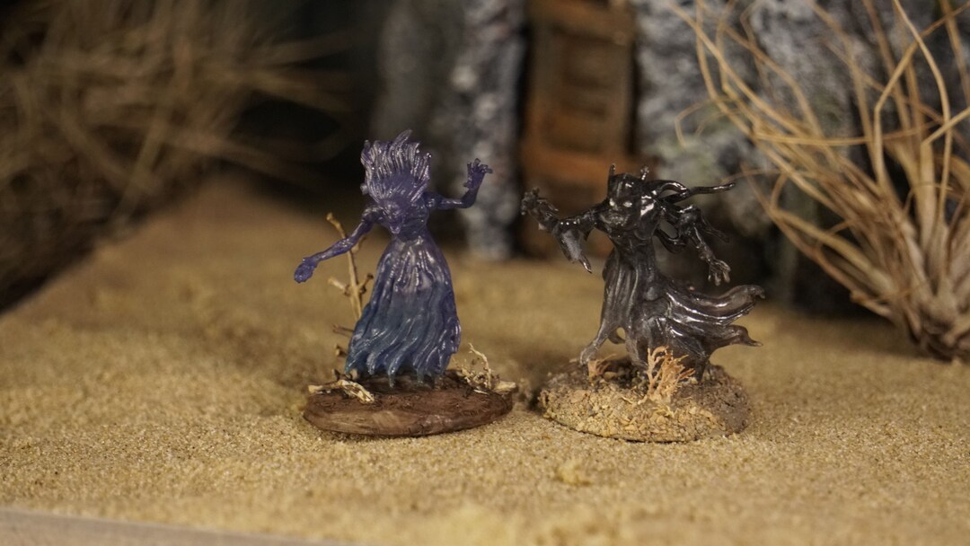 Specter/wraith Hand Painted/based Miniature Dungeons & - Etsy