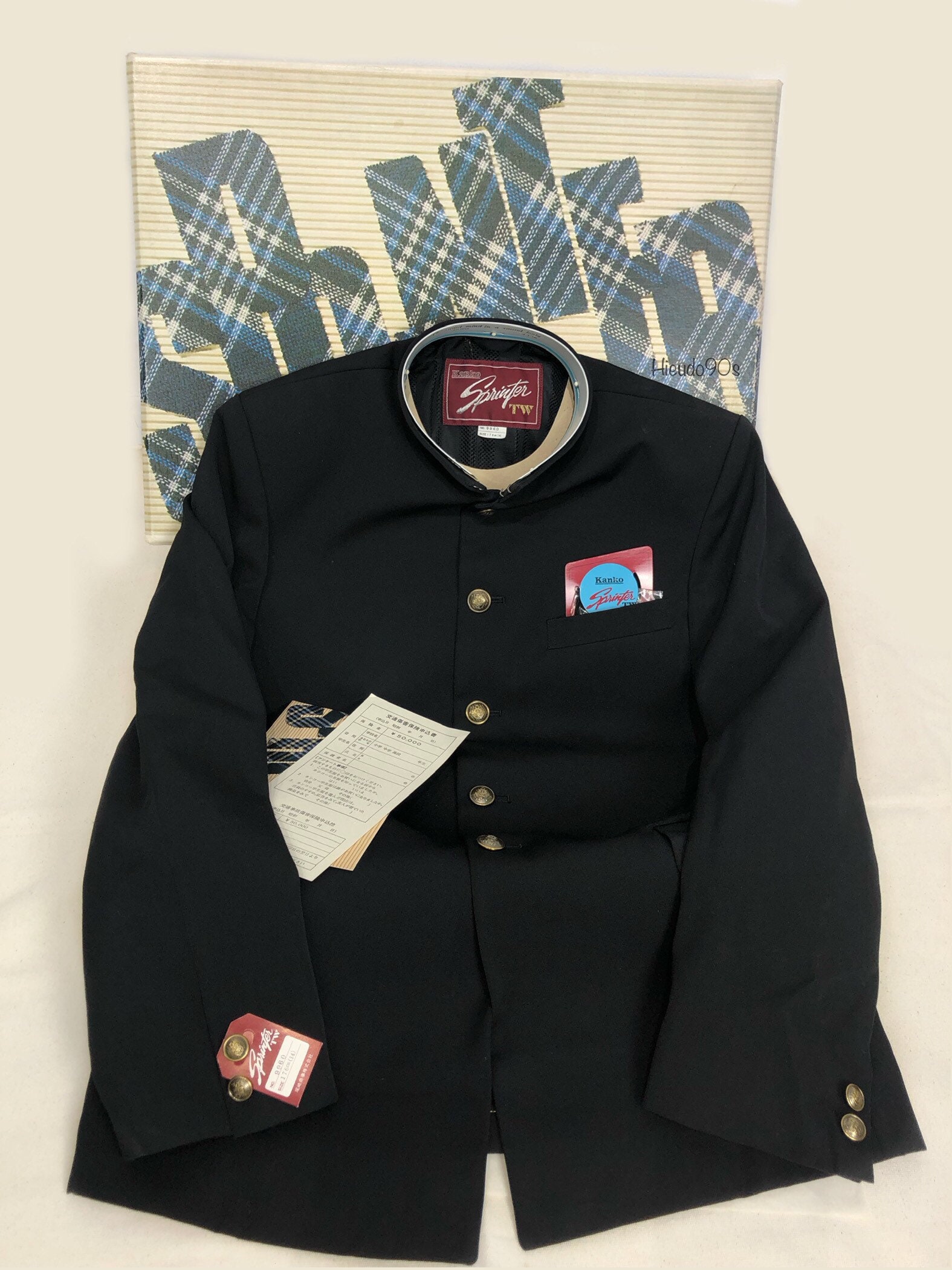 Vintage Japan School Uniform for Boys / Japanese Gakuran or Gakusei ...