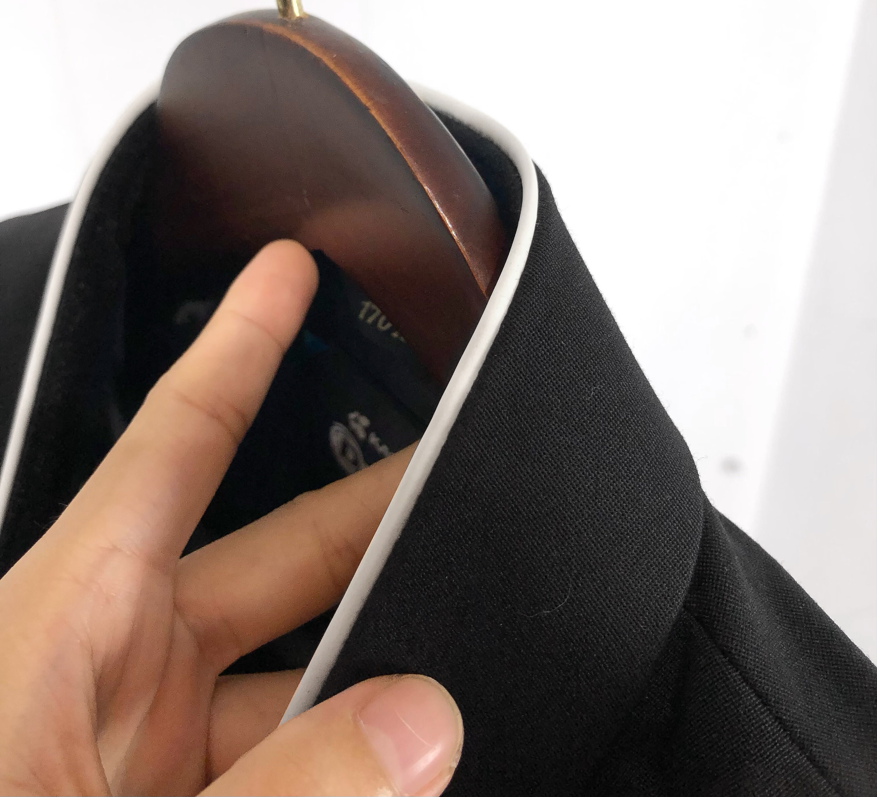 Black High-collared Gakuran With Bronze Buttons Vintage Retro - Etsy