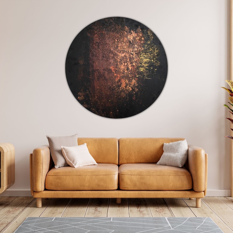 Round Canvas Art - Etsy Australia