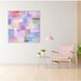 Abstract Painting soft Geometry, Abstract Painting, Acryl on Canvas ...