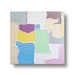 Abstract Painting soft Geometry, Abstract Painting, Acryl on Canvas ...