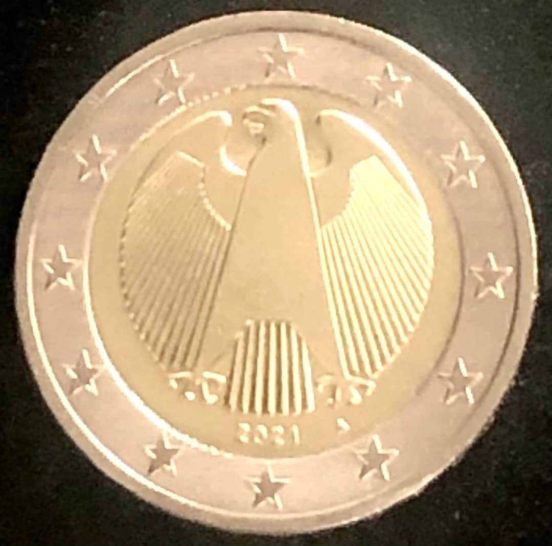 Pièce 2 euros Allemagne 'A' Berlin 2021 Allemagne 2021 - Etsy France