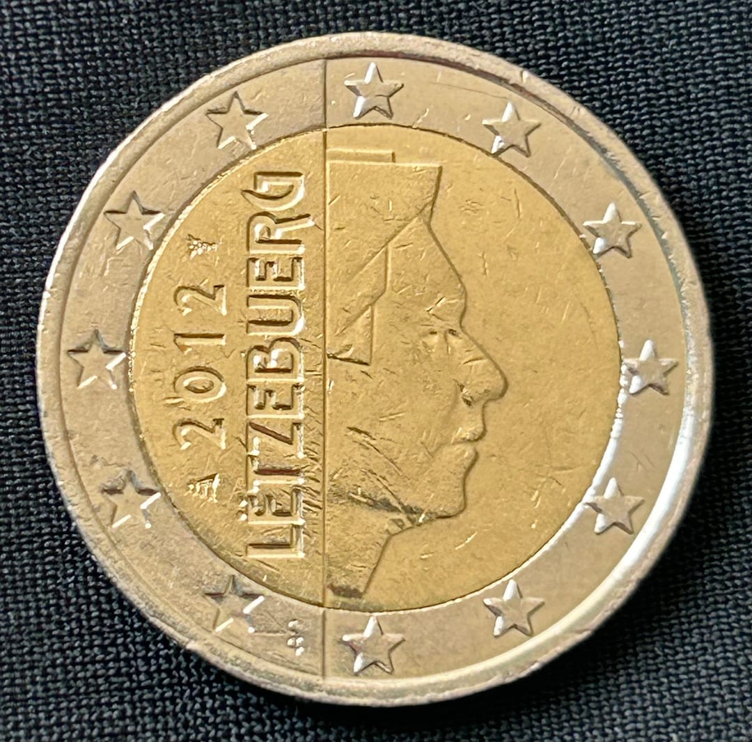 Coin 2 Euro Luxembourg Letzebuerg Luxembourg 2012 Grand Duke Henri ...