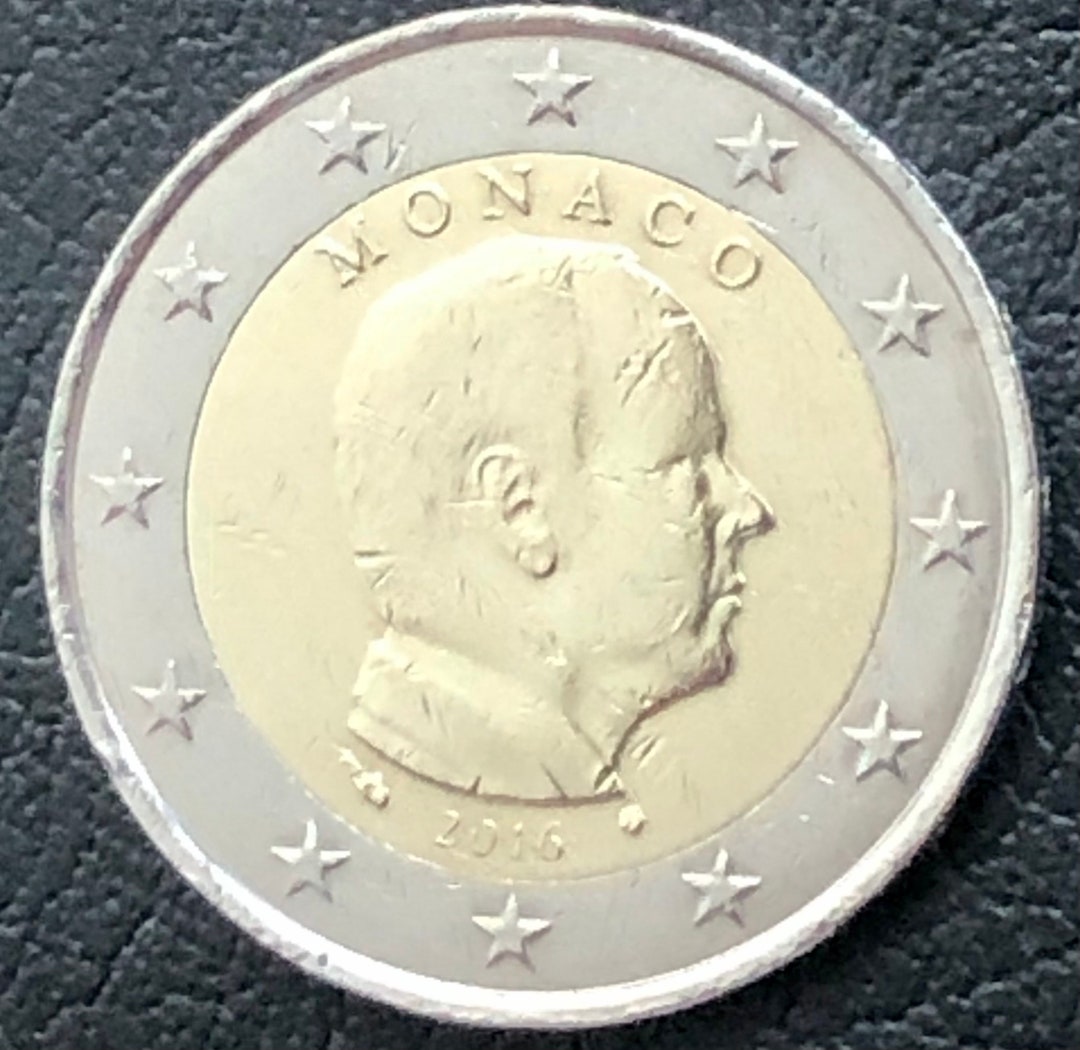 Coin 2 Euro Principality of Monaco - Montecarlo 2016 - Rare (1 of ...
