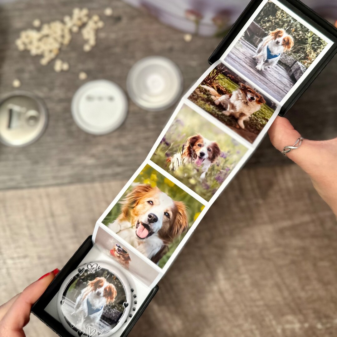 Personalised Pet Photo Pull-up Box: Custom Dog or Cat Parent Gift - Etsy