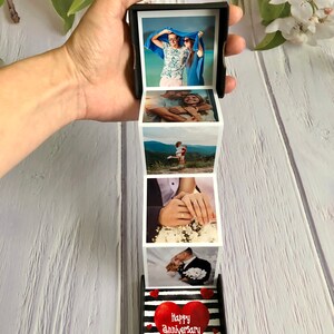 Personalised Photo Pull up Gift Box for Him or Her, Boyfriend ...