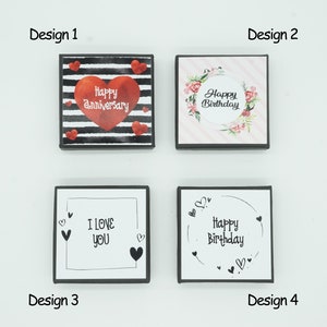 Personalised Photo Pull up Gift Box for Him or Her, Boyfriend ...