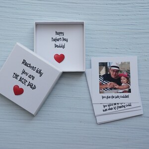 Personalised Reasons Why I Love You Dad / Reasons Why You Are the Best ...