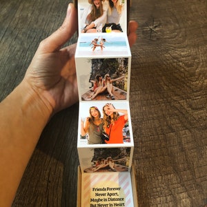 Personalised BFF Photo Pull up Gift Box for Your Bestie on Their ...