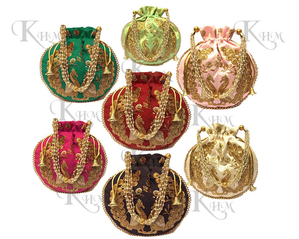 Lot Of 20 Indian Handmade Women's Embroidered Clutch Purse | Etsy