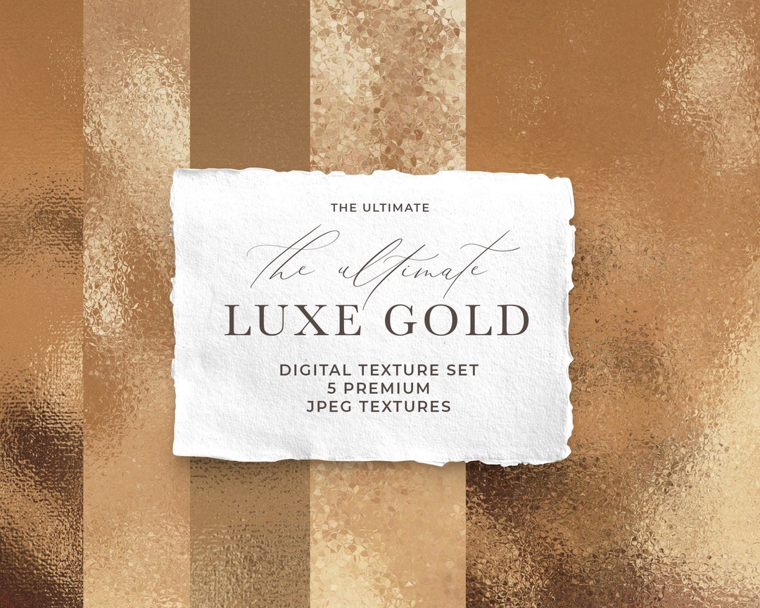 Digital Gold Foil Texture - Luxury Gold Texture - Golden Background ...