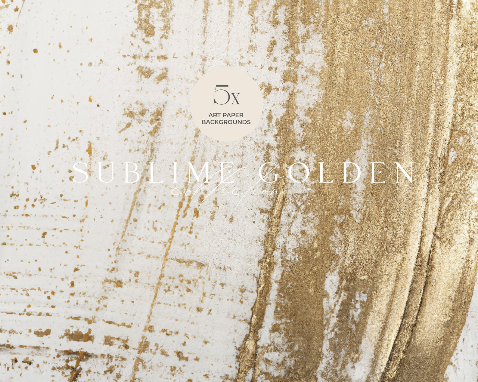 Modern Neutral and Gold Background - Beige and Gold Texture - Abstract ...