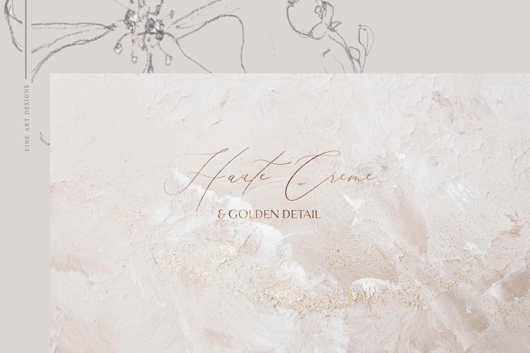 Fine Art Gold Infused Texture, Neutral and Gold Backgrounds, Fine Art ...