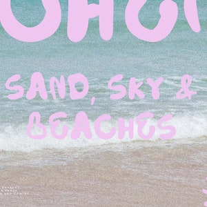 Hand Lettered Font, Handwritten Font, Bold Font, Bold Hand Lettering ...