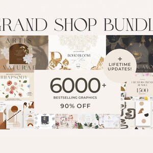 Shop Bundle Graphic Design Watercolor Bundle Watercolor Clip Art Bundle ...