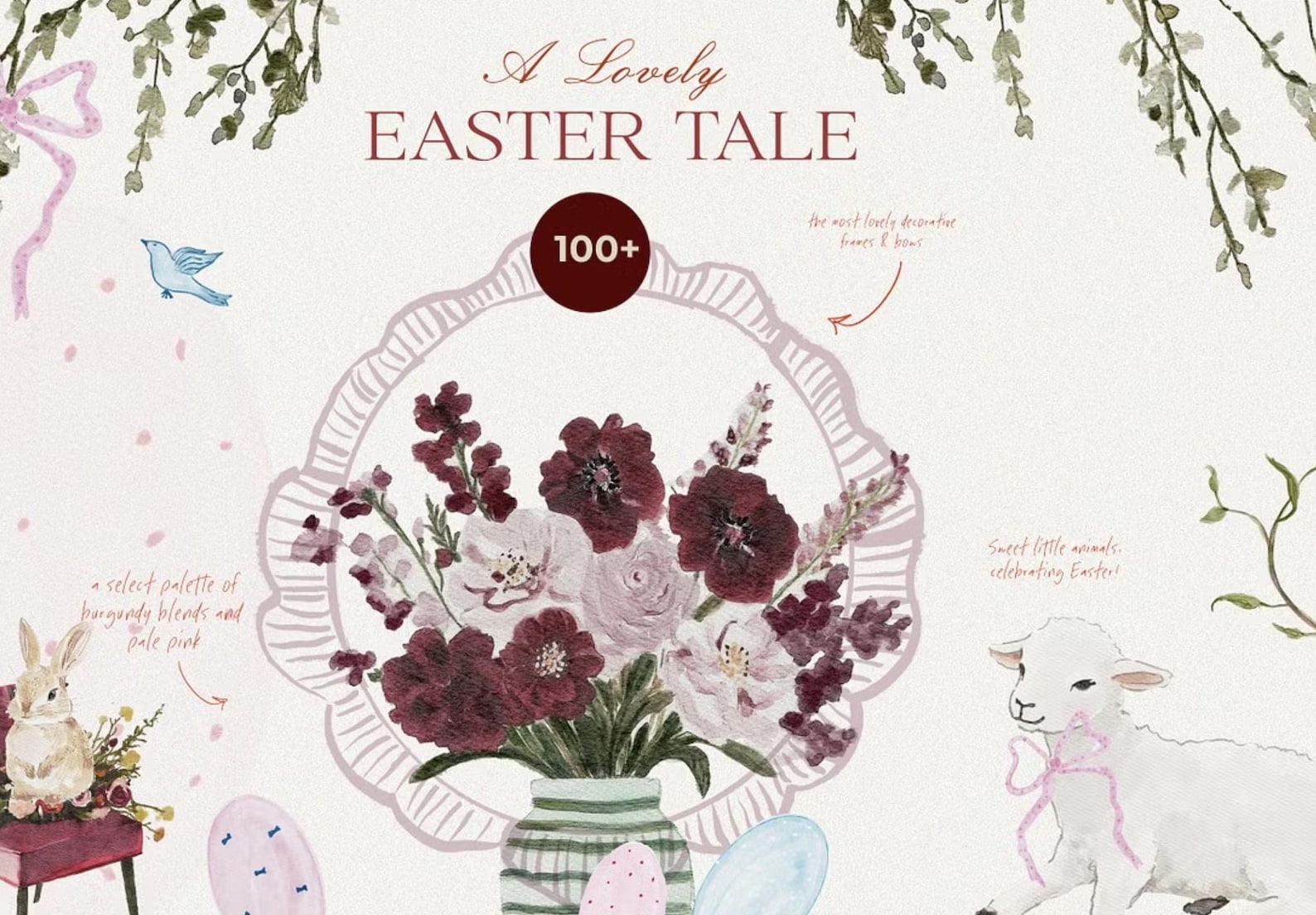 Clip Art & Watercolor Whole Shop Bundle - Print Mega Bundle ...