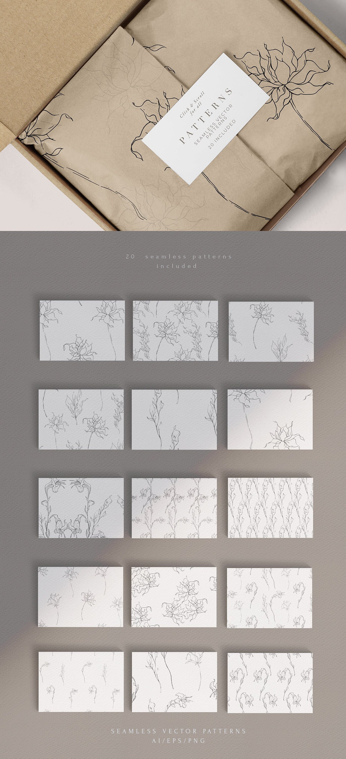 Fine Art Botanical Clip Art Botanical Line Art Fine Art | Etsy