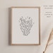 Hand Drawn Rustic Botanical Line Art Sketches, Floral Line Art, Playful ...