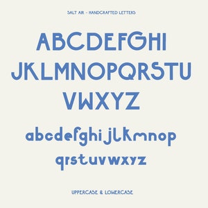 Hand Lettered Font, Handmade Font, Handmade Sans Serif Font, Bold Sans ...