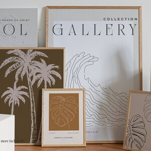 Summer Line Art Illustration - Hand Drawn Summer Icons - Modern ...