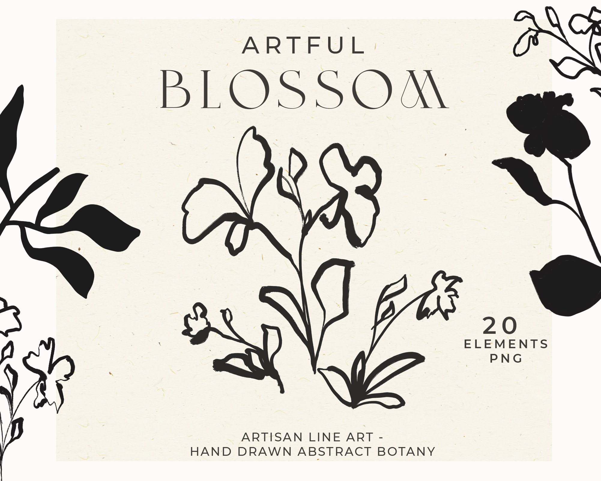 Visual Arts Flower Drawing