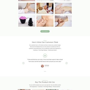 Blossom Spa Pro Wordpress Theme, Feminine, Spa Salon, Beauty, Business, Responsive - Etsy
