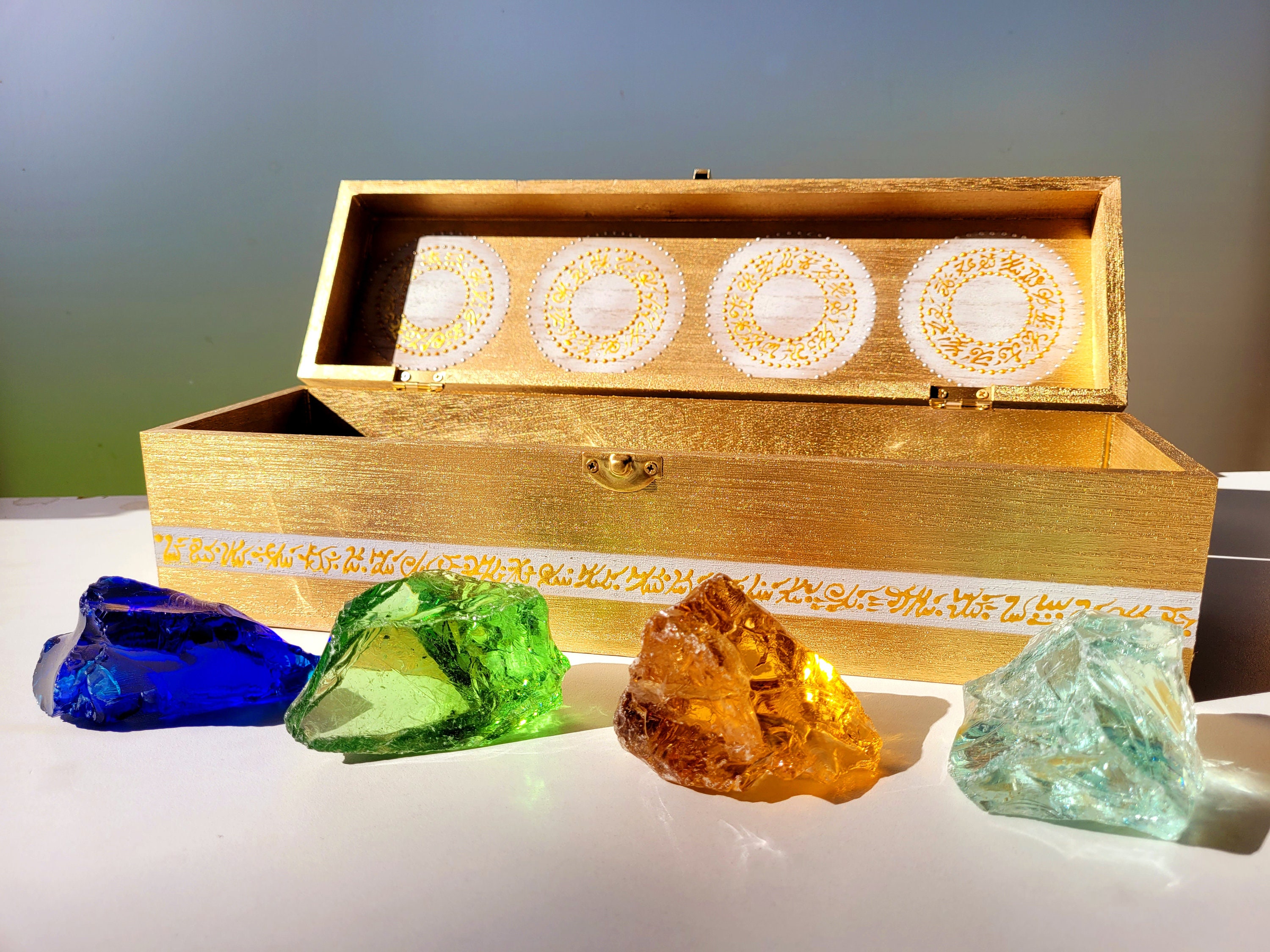 Andara Activation Box ''four Pillars of Light'' Set - Etsy