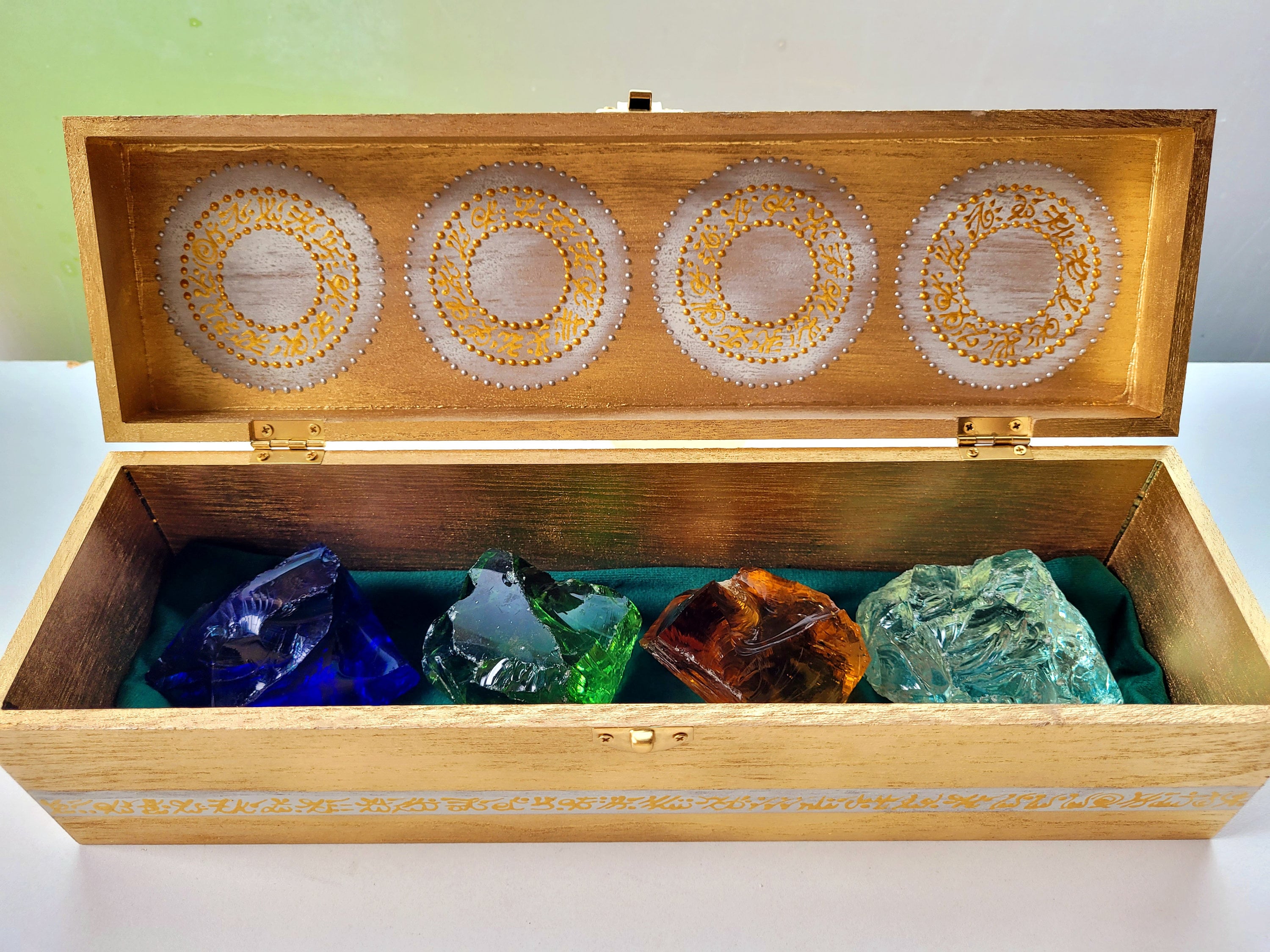 Andara Activation Box ''four Pillars of Light'' Set - Etsy