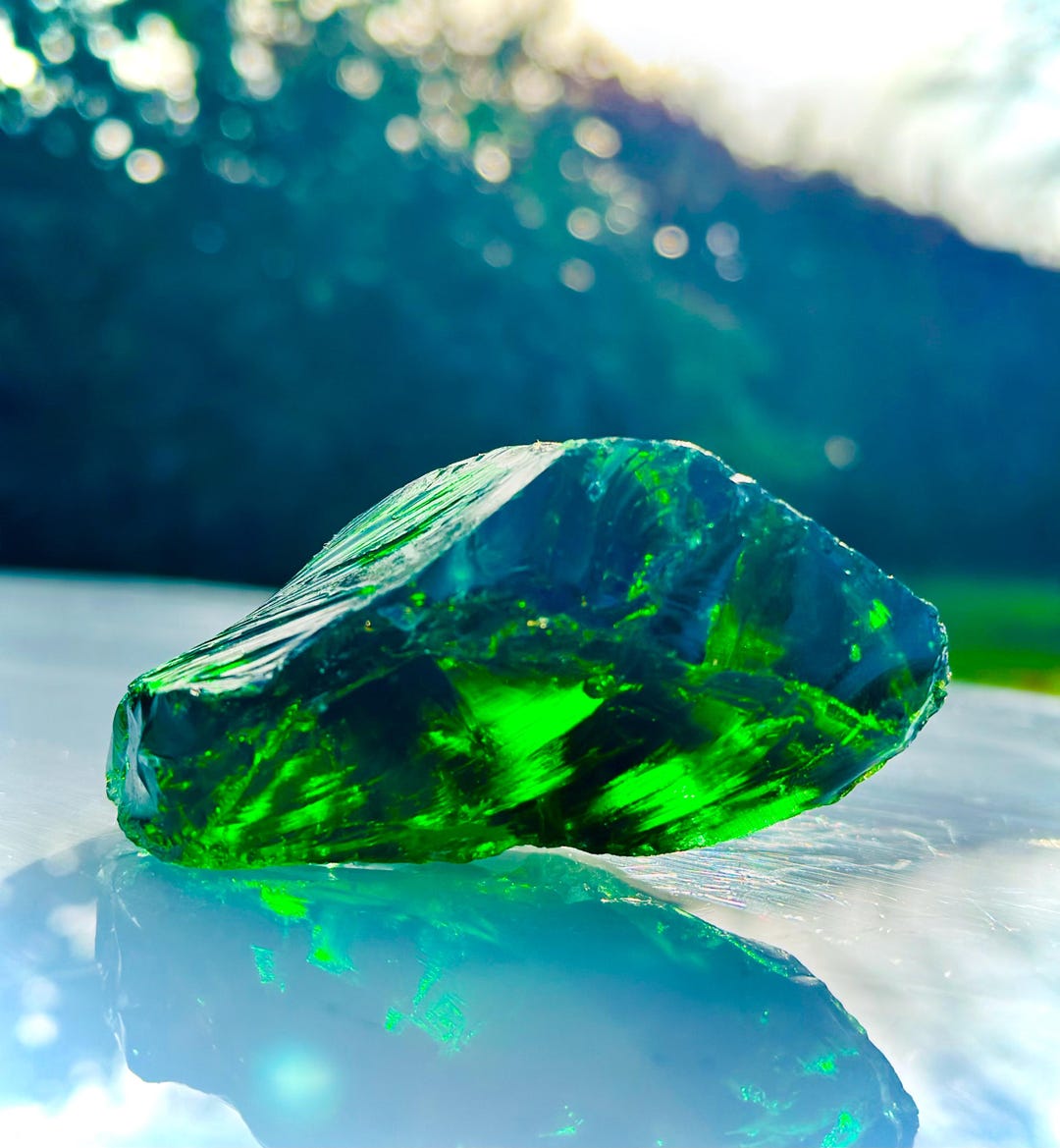 Andara ''emerald Dragon'' 320gram Obsidian Mount St. Helens - Etsy