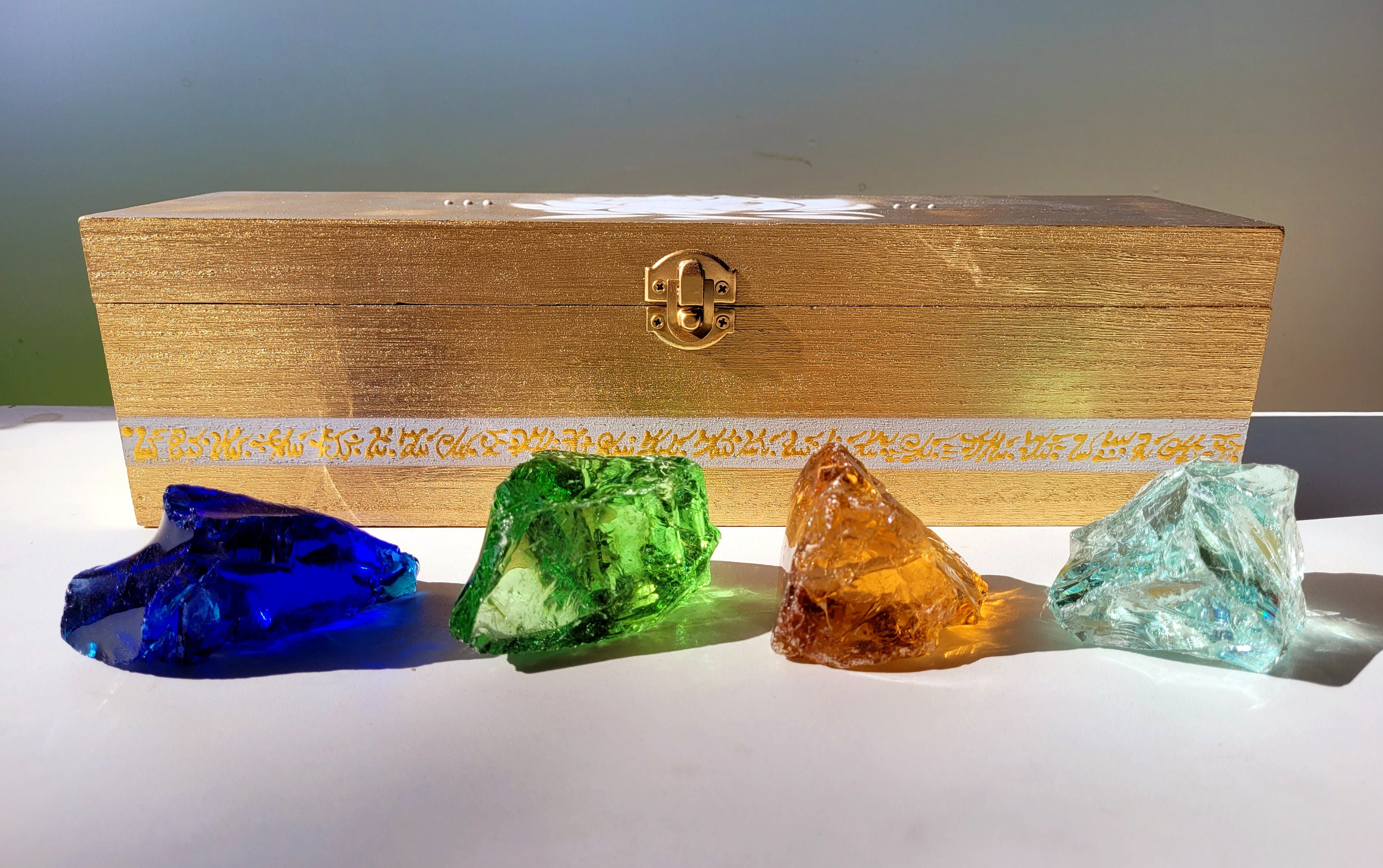 Andara Activation Box ''four Pillars of Light'' Set - Etsy