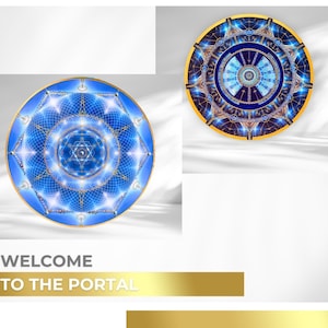 Activation Portal “stargate Alignment” Portal, Handmade 90cmØ ...