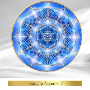 Activation Portal “stargate Alignment” Portal, Handmade 90cmØ ...