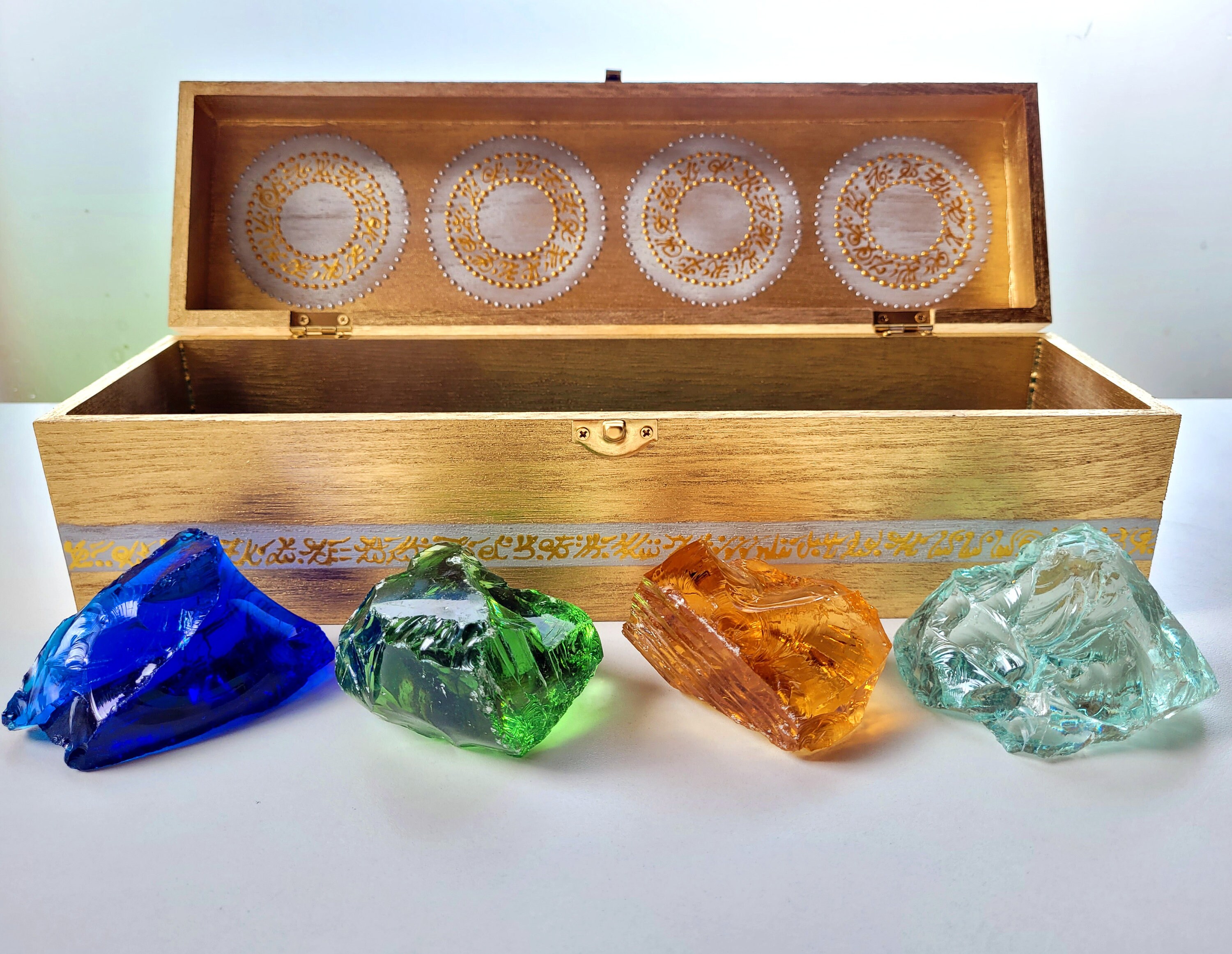 Andara Activation Box ''four Pillars of Light'' Set - Etsy