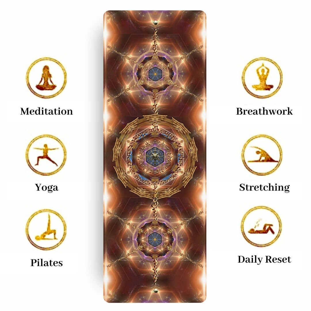 Ruby Ray Crystalline ''alignment Mat'', Encoded With Light Codes ...