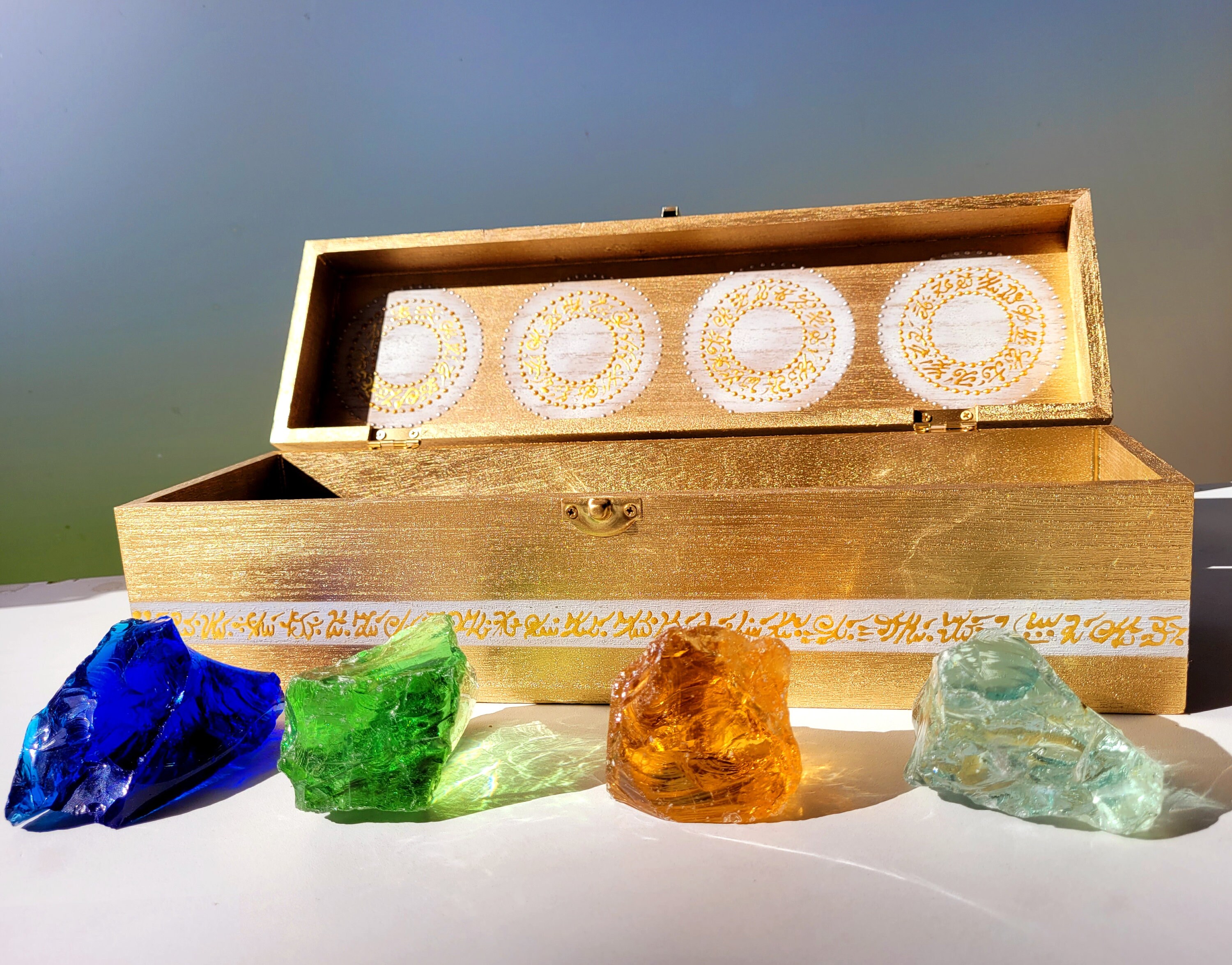 Andara Activation Box ''four Pillars of Light'' Set - Etsy