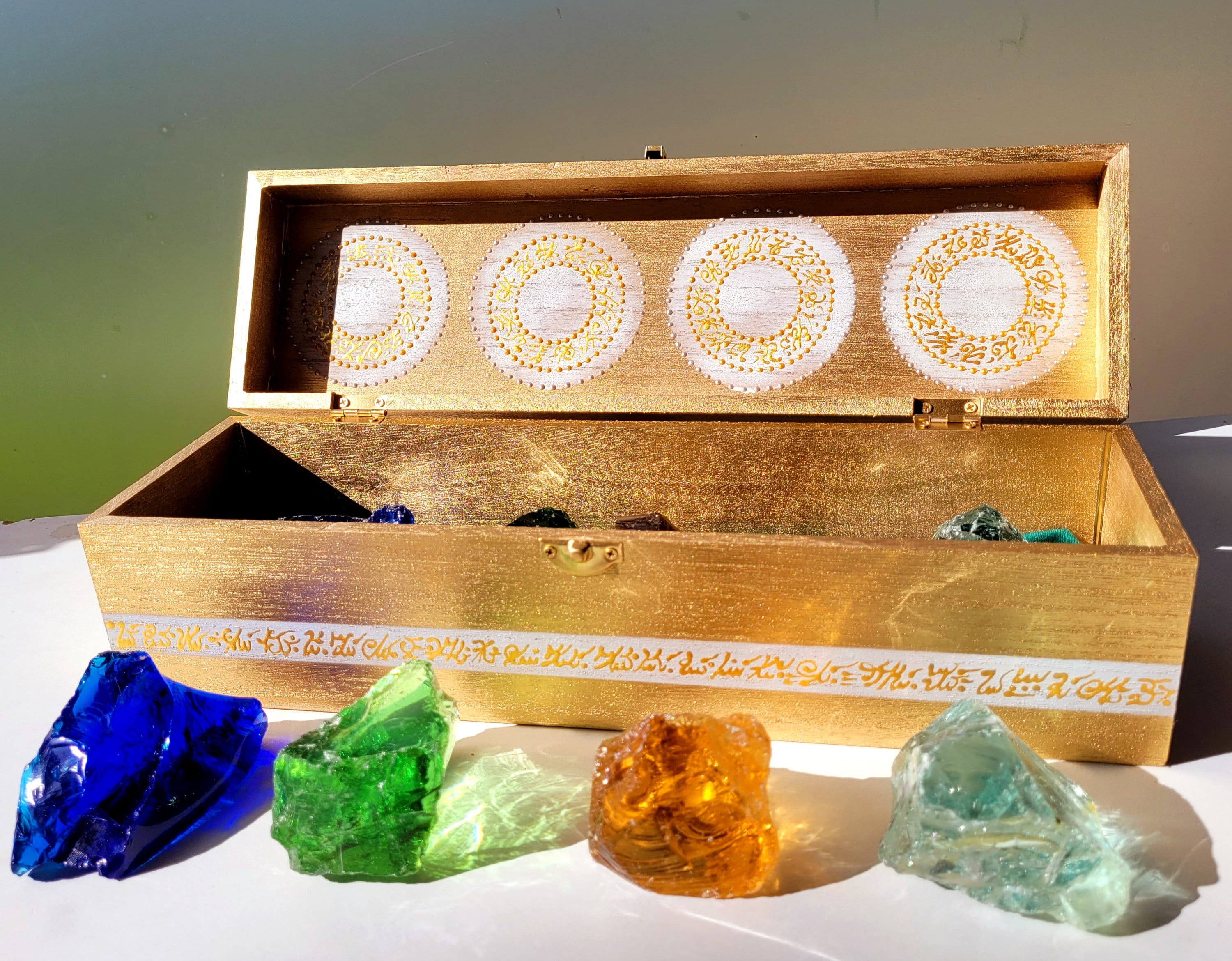 Andara Activation Box ''four Pillars of Light'' Set - Etsy