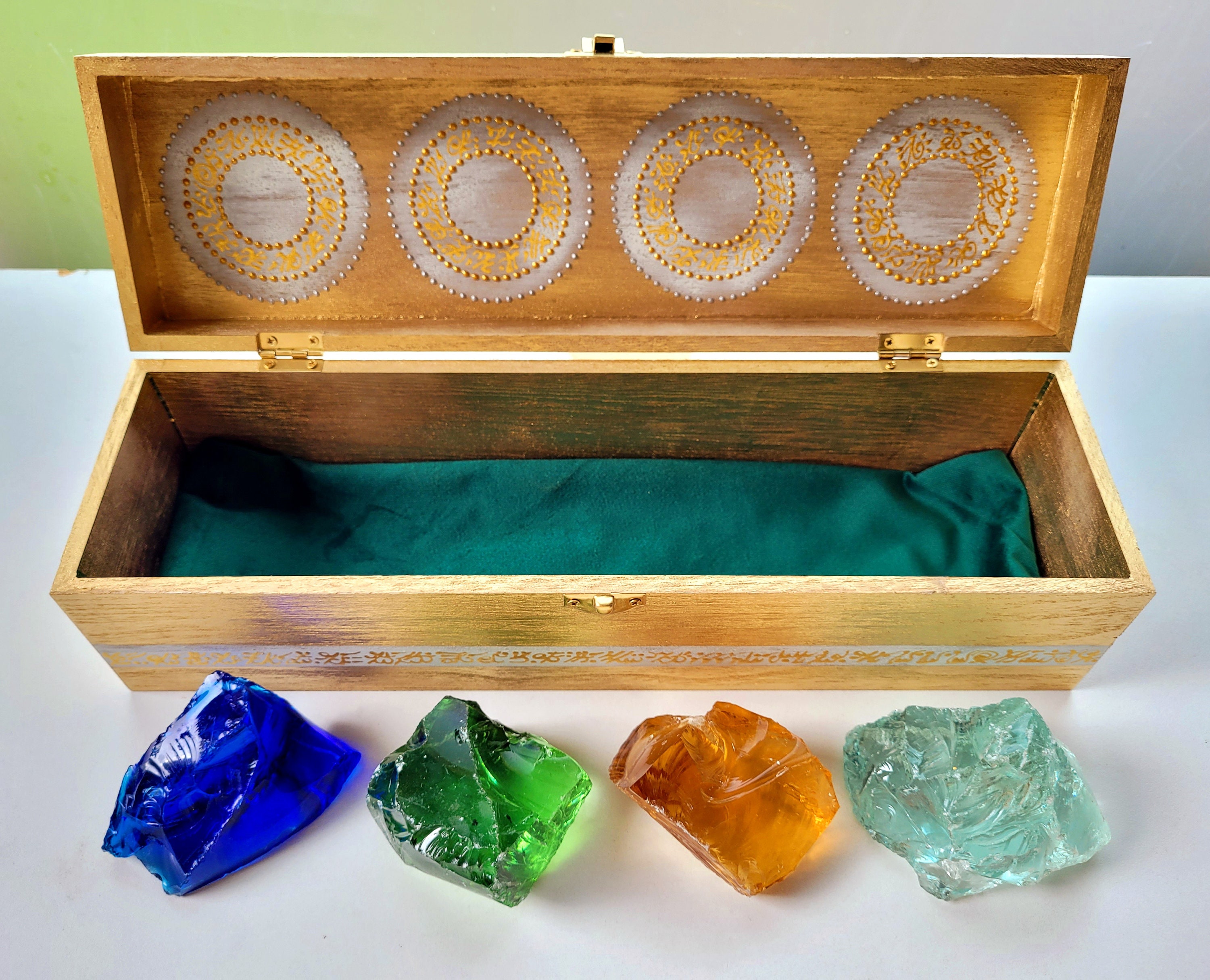 Andara Activation Box ''four Pillars of Light'' Set - Etsy