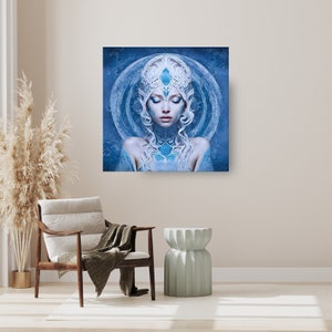 Divine Wall Art ''inner-outer Worlds'', Print on 3d Canvas, High ...