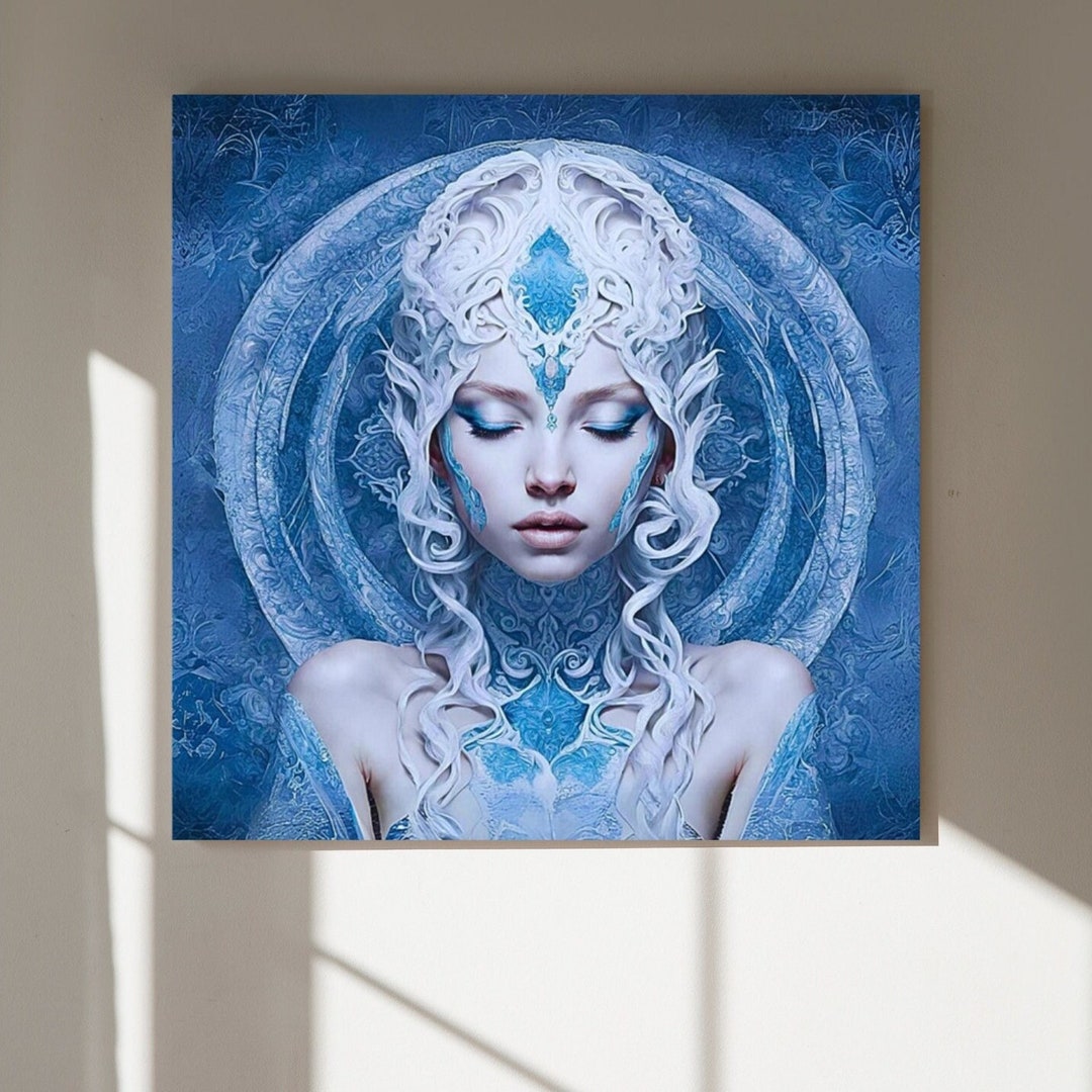 Divine Wall Art ''inner-outer Worlds'', Print on 3d Canvas, High ...