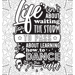 Inspirational Quotes, Motivational Coloring Pages, Isolation Activity ...