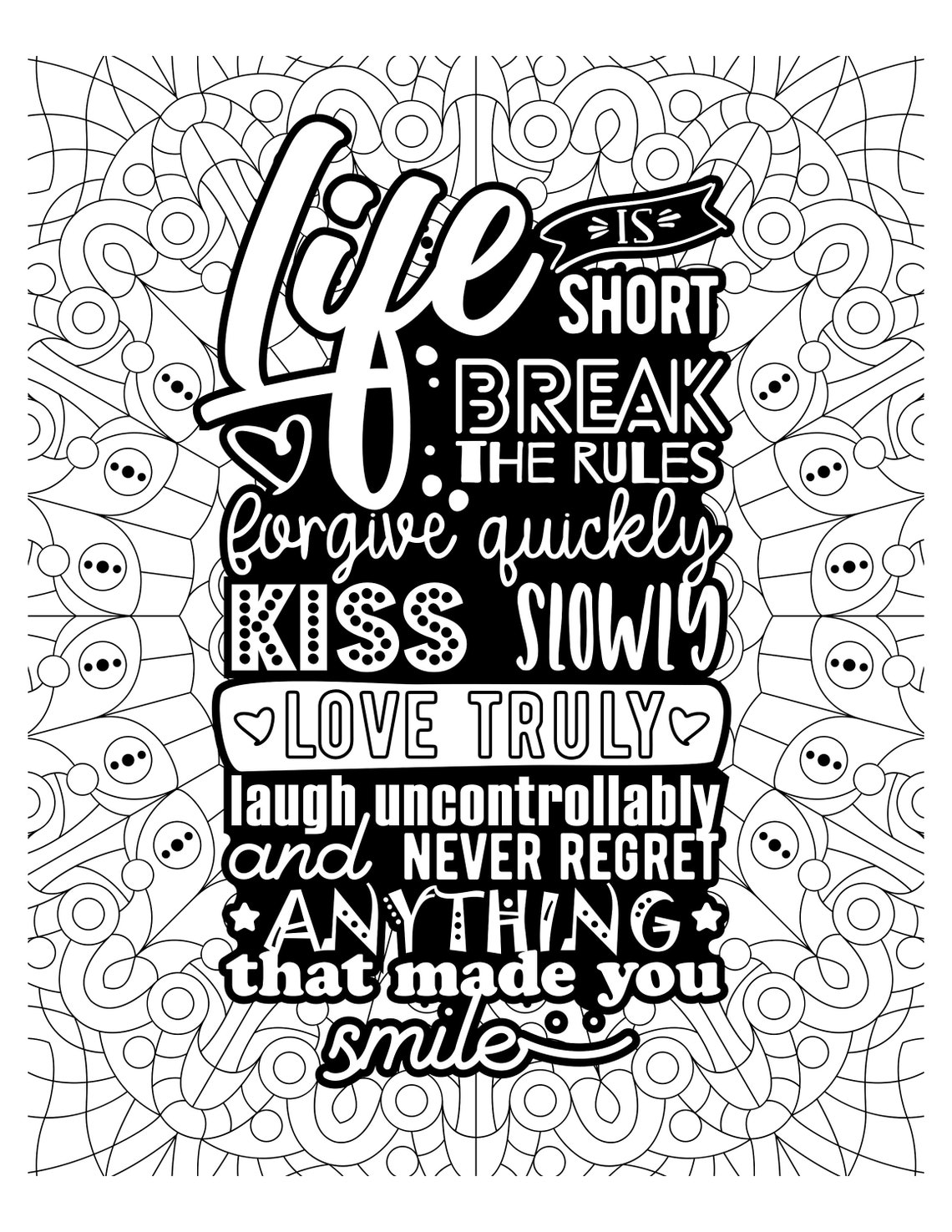 Inspirational Quotes, Motivational Coloring Pages, Isolation Activity ...
