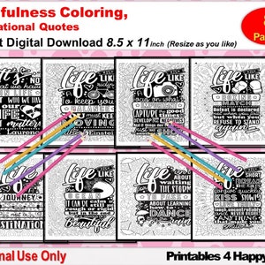 Inspirational Quotes, Motivational Coloring Pages, Isolation Activity ...
