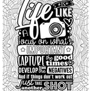 Inspirational Quotes, Motivational Coloring Pages, Isolation Activity ...