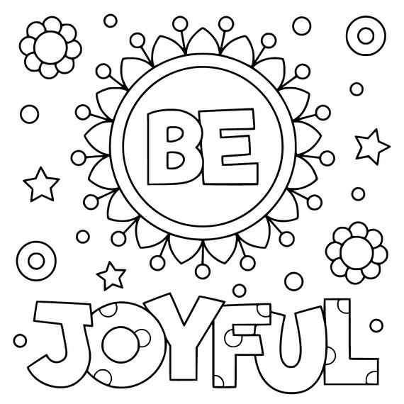Make A Joyful Noise Coloring Page