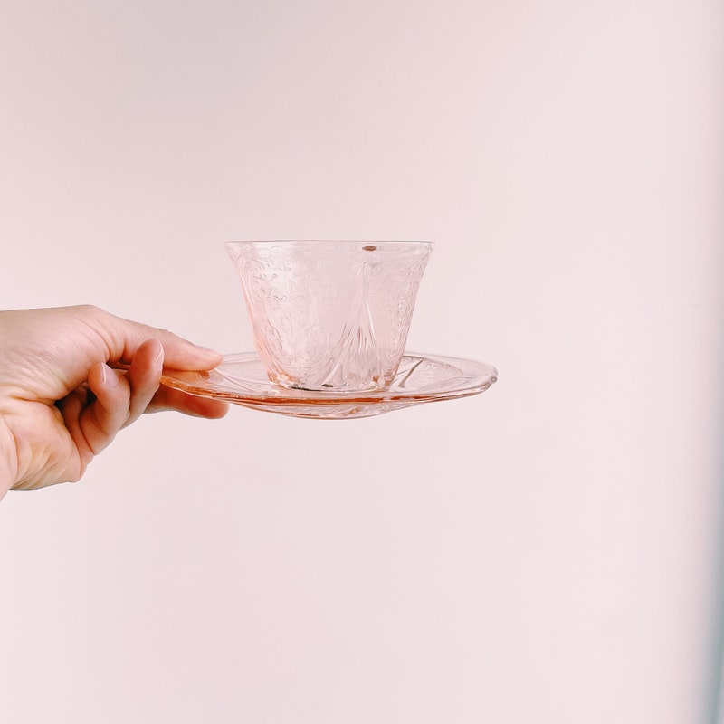 Pink Tea Cups - Etsy