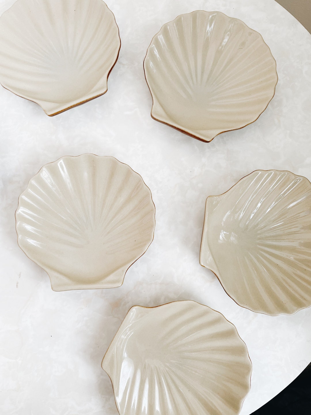 Vintage Scallop Shell Dish 70s Homeware - Etsy