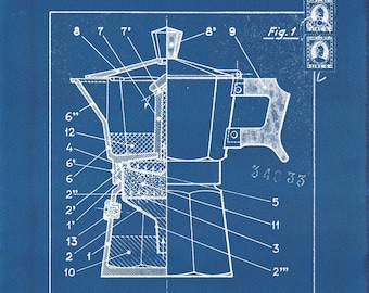 Moka Pot Bialetti Poster - Etsy