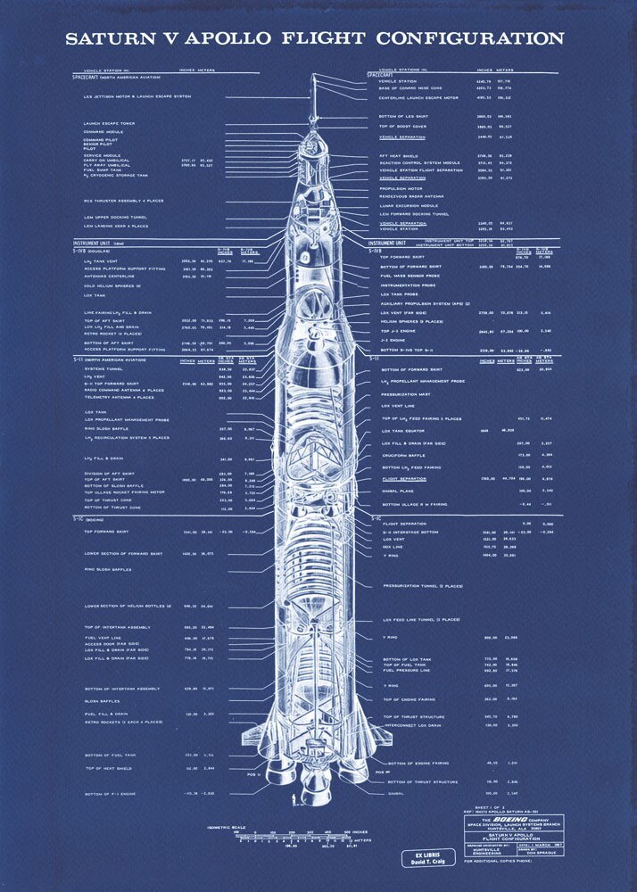 Saturn 5 Blueprints